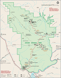 Maps of Moab Utah - Canyonlands By Night & Day