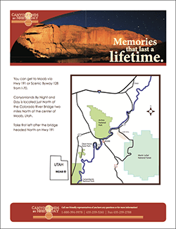 Maps of Moab Utah - Canyonlands By Night & Day